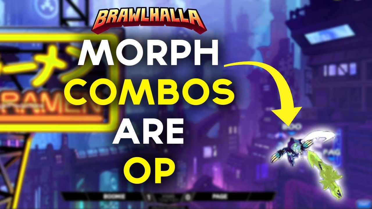 MORPH COMBOS ARE INSANE! - Brawlhalla twitch highlights #62 - YouTube