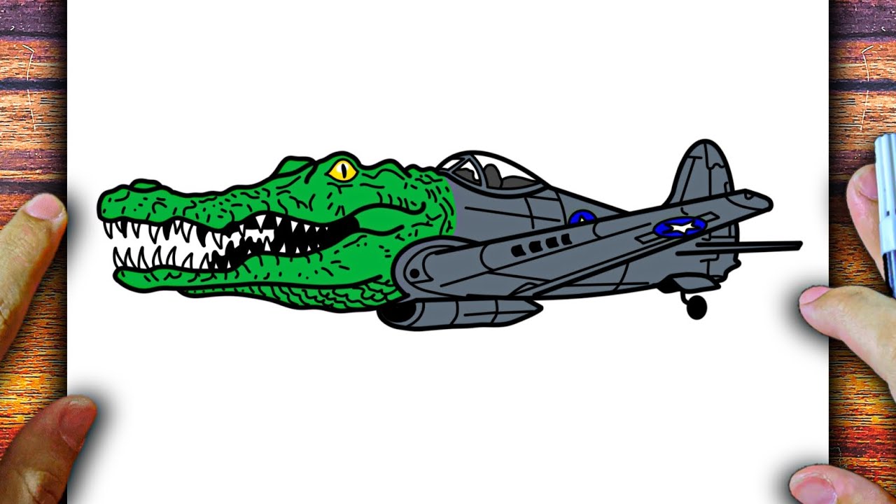 CÓMO DIBUJAR A BOMBARDINO CROCODILO - YouTube