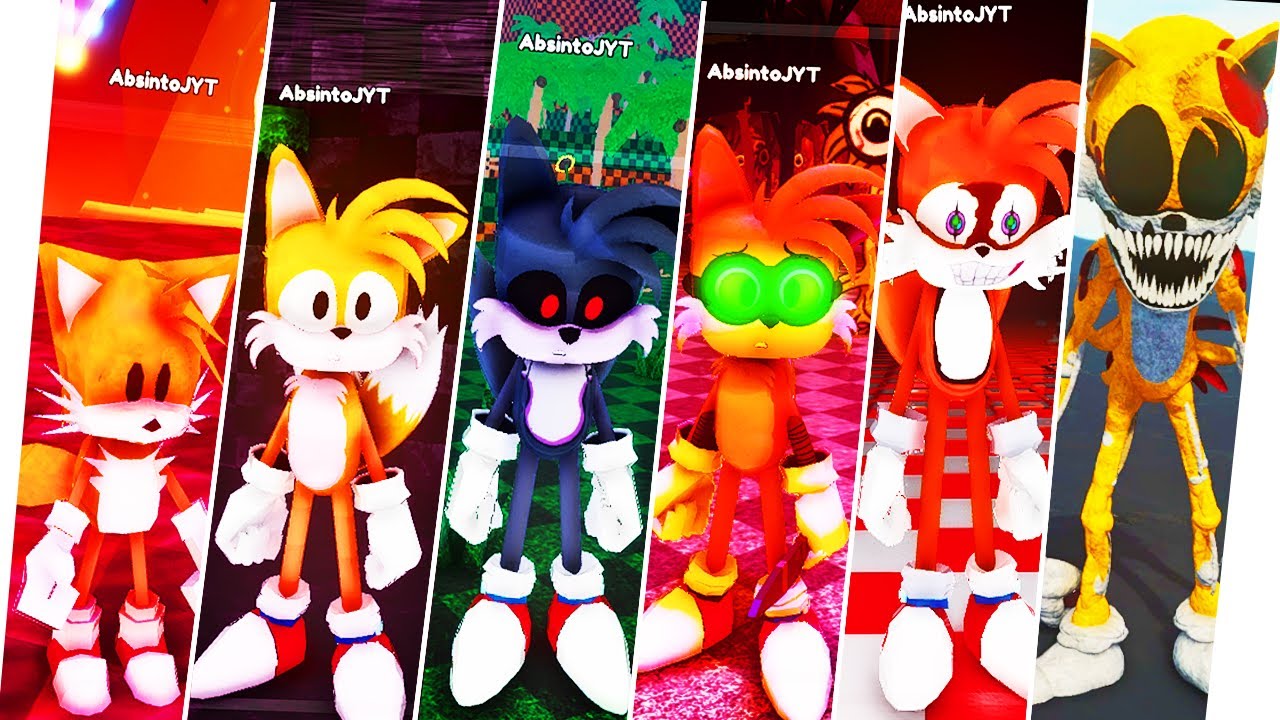 EVOLUÇÃO DO TAILS.EXE! {NOVO} (Evolution of All Tails.exe) - YouTube