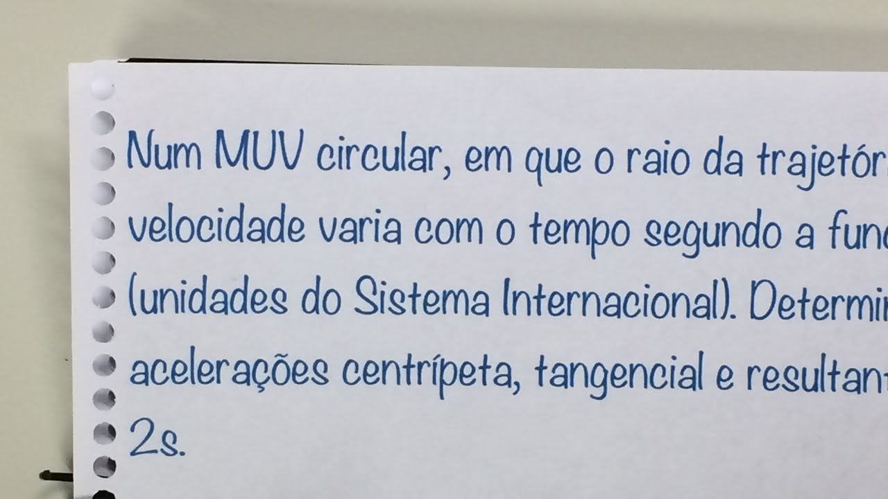 FBNET | Cn4 - As acelerações no MCUV - Movimento Circular Uniformemente ...