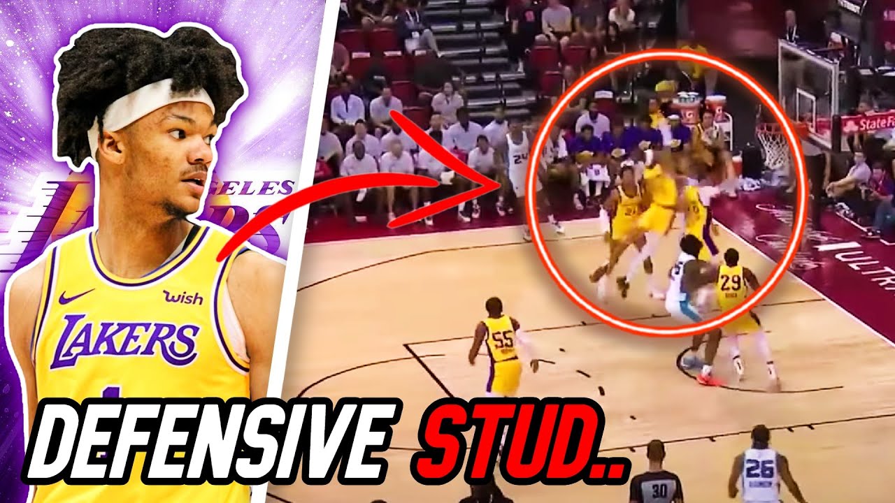 Meet the Lakers BRAND NEW Roster Addition! | Lakers Sign Alex Fudge ...