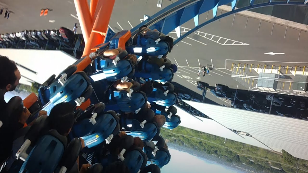 Scream! - Six Flags Magic Mountain - Row 6 (4K HD POV) - October 2024 ...