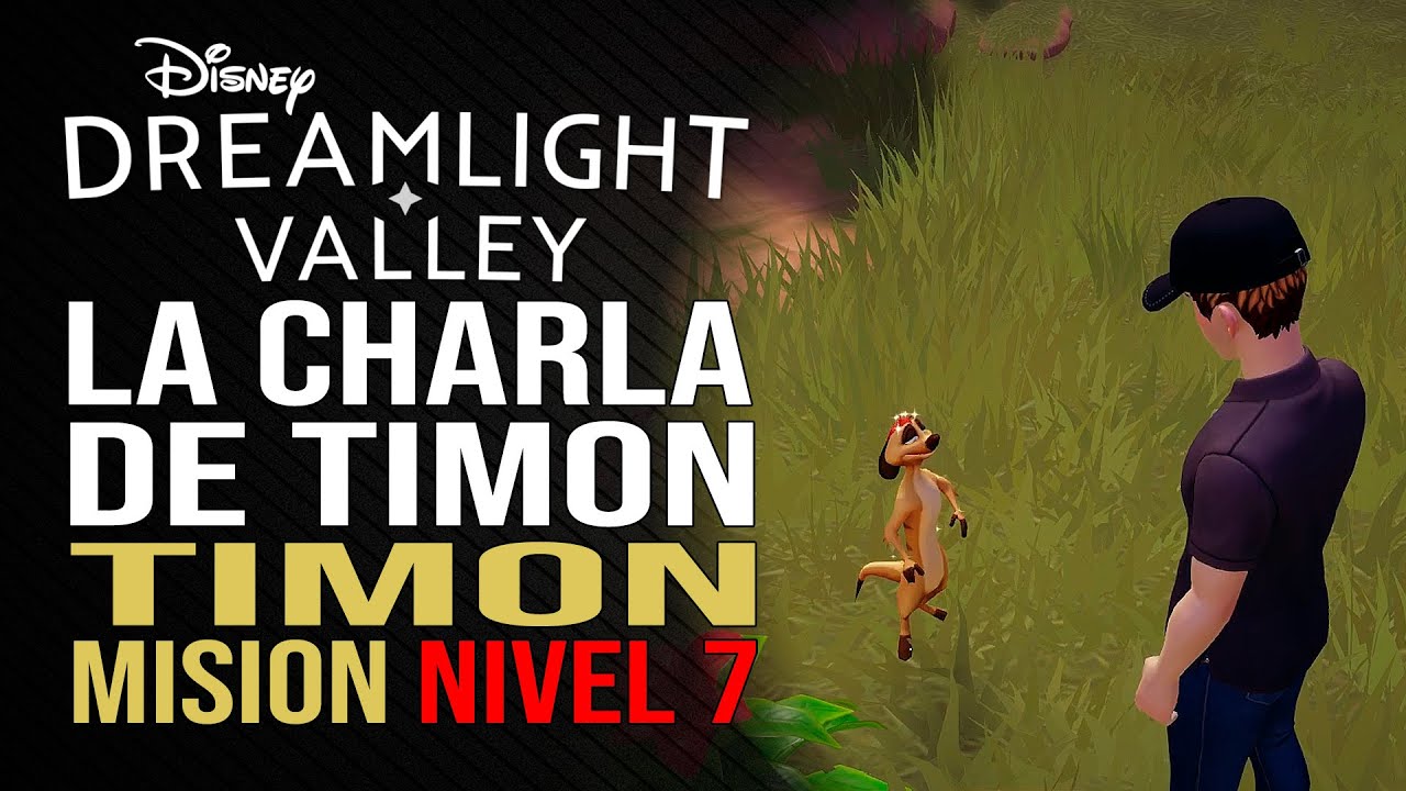 La charla de Timón - Timón (Nivel 7) - Disney Dreamlight Valley - YouTube