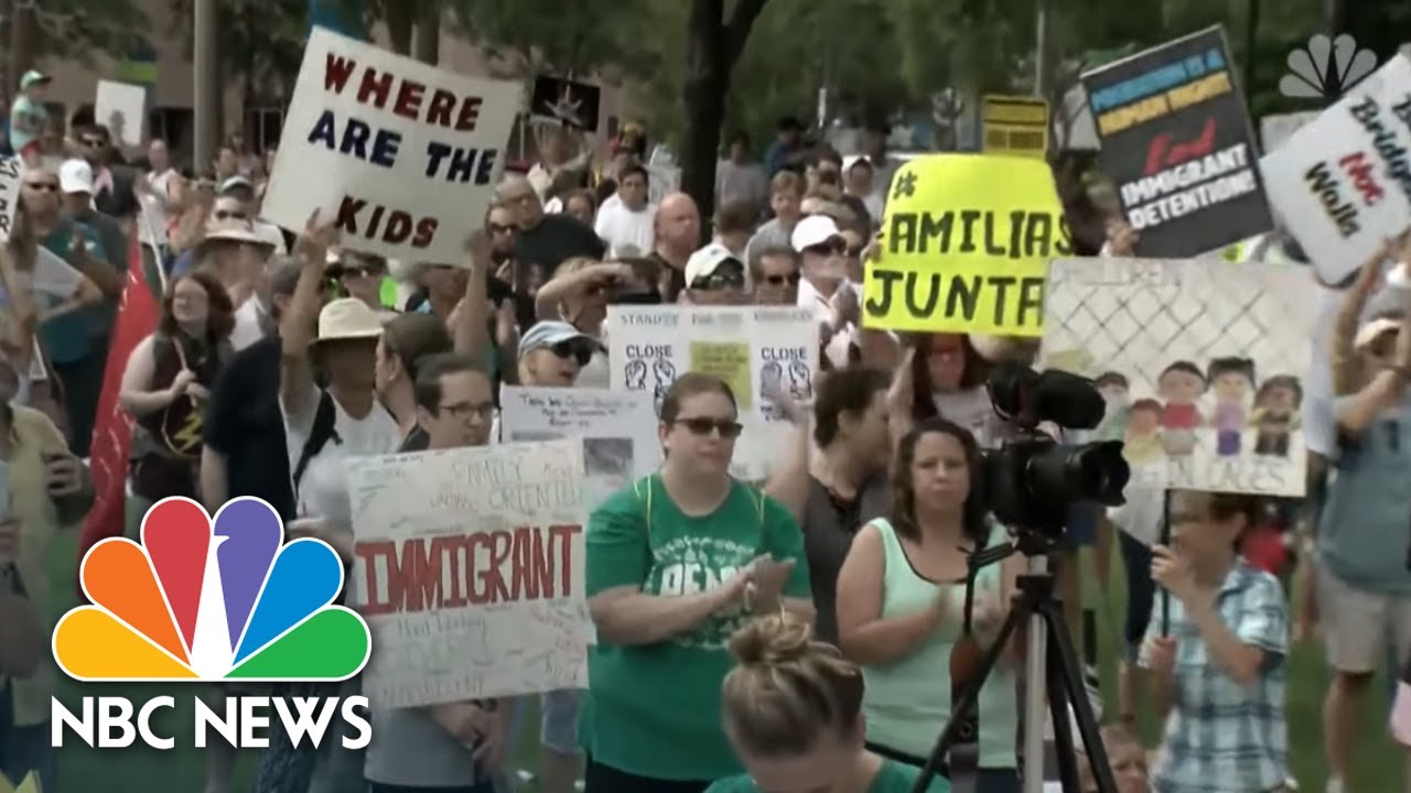Thousands Across The U.S. Protest In ‘Keep Families Together’ March ...