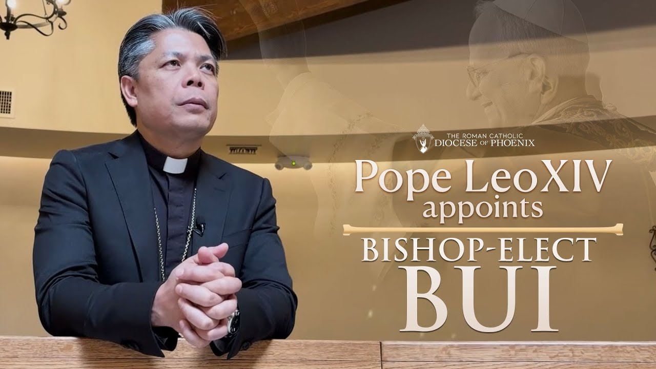 Bishop-elect Peter Dai Bui announcement - YouTube