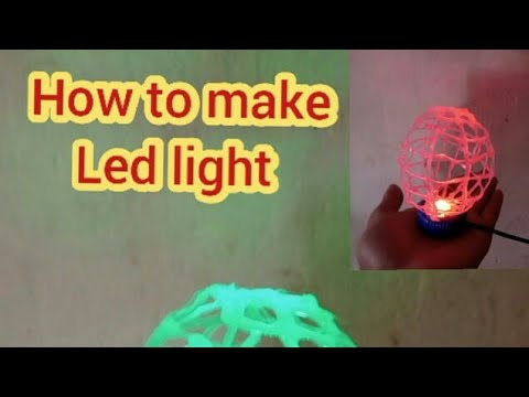 How to make LED light.. - YouTube