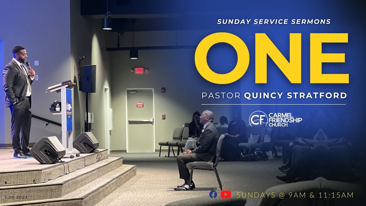 One | Pastor Quincy Stratford | Sunday Service Sermons - YouTube