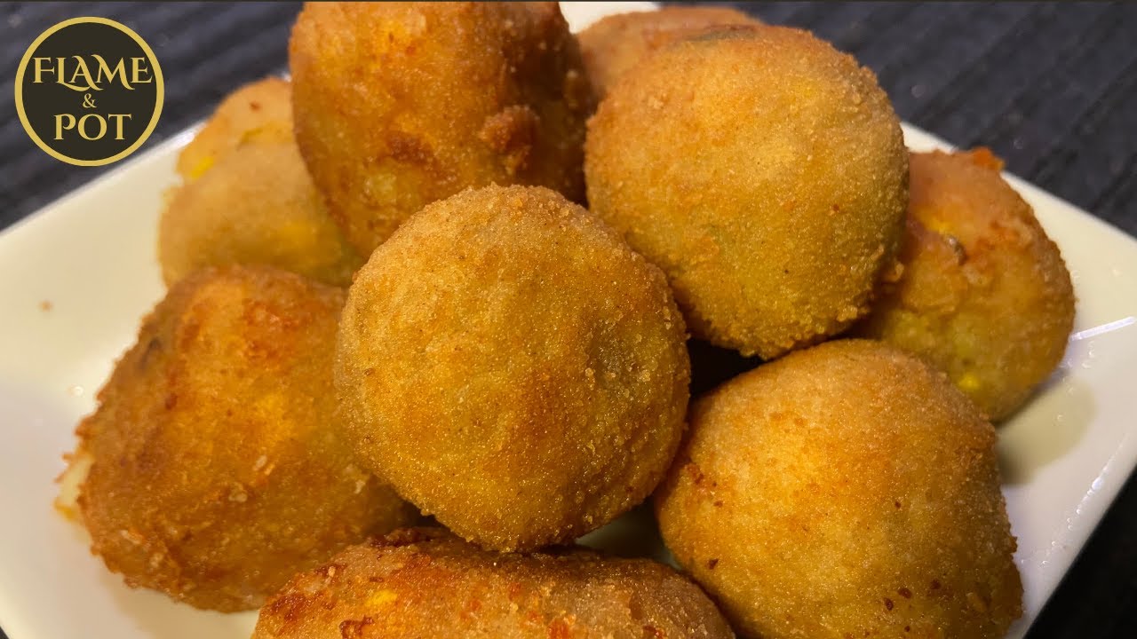 CRISPY CORN CHEESE BALLS RECIPE | CHEESE BALLS RECIPE | CHILLI CHEESE ...