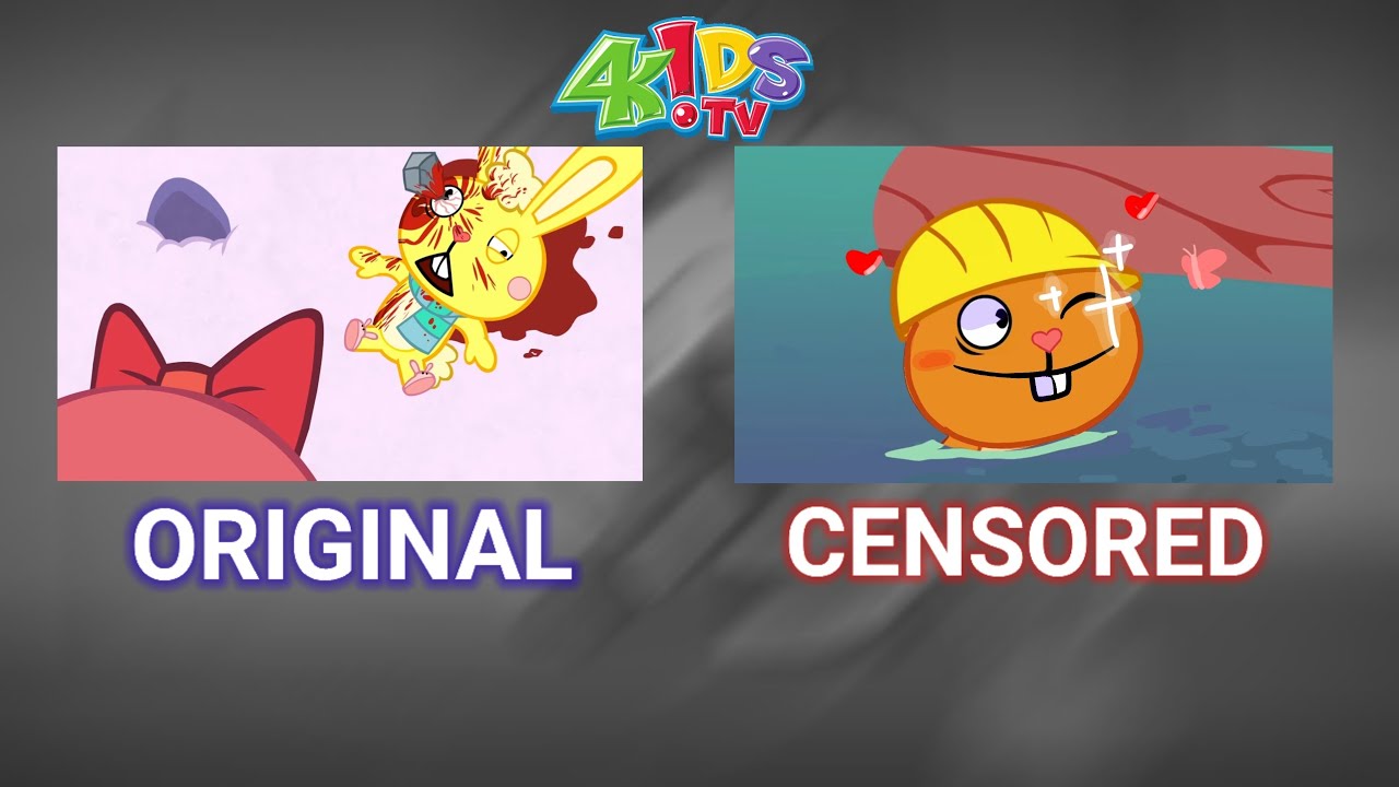 4kids Happy tree friends ( drawing scenes ) - YouTube