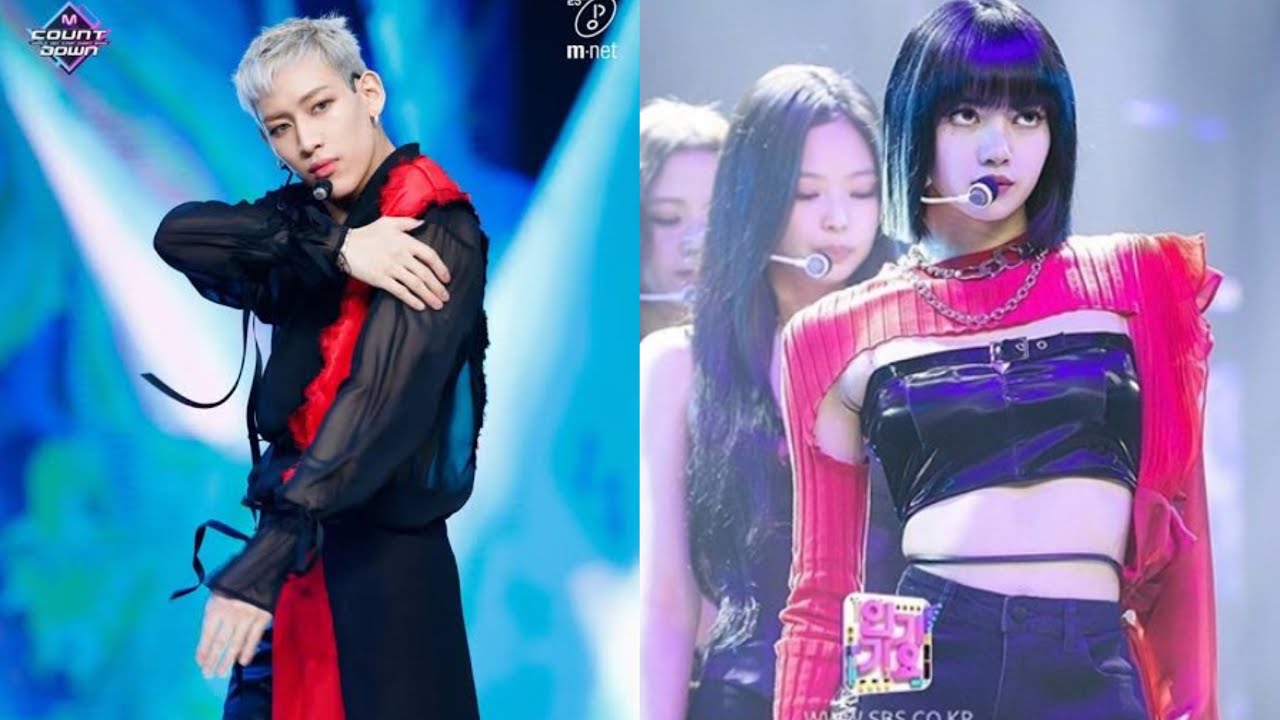 BAMLISA 2020|Same stage outfit Blackpink LISA & GOT7 BAMBAM - YouTube