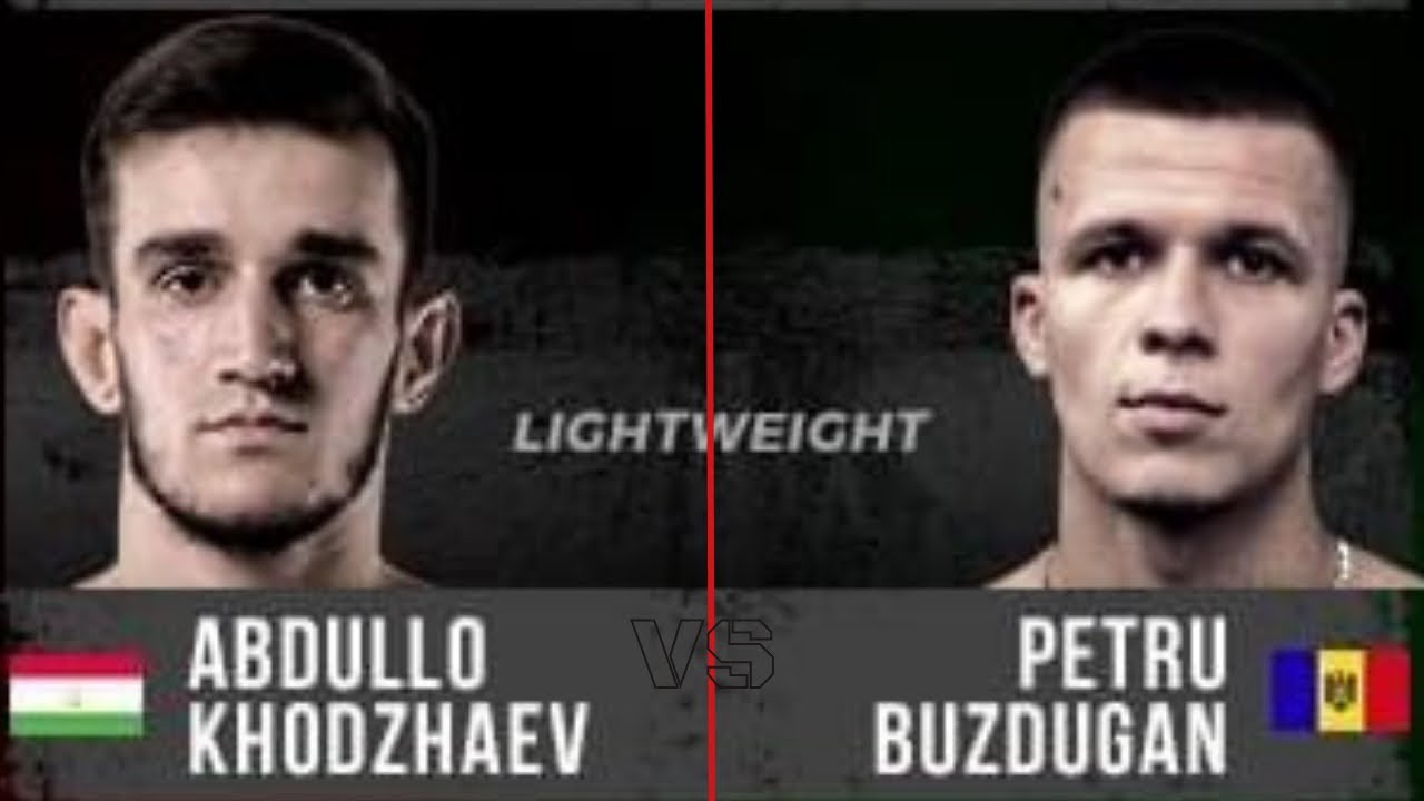 UAE WARRIORS 45 - 🇹🇯 ABDULLO KHODZHAEV VS 🇲🇩 PETRU BUZDUGAN - YouTube