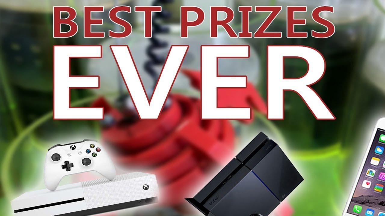 MOST EXPENSIVE CLAW MACHINE PRIZES EVER! (PS4, iPhone 7, Xbox Claw ...
