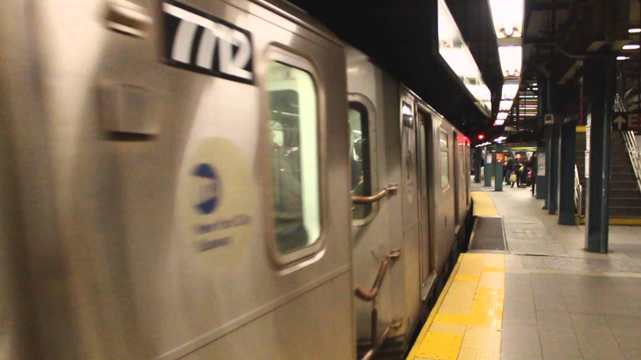MTA New York City Subway Crown Heights Bound R142A (4) Express Train ...