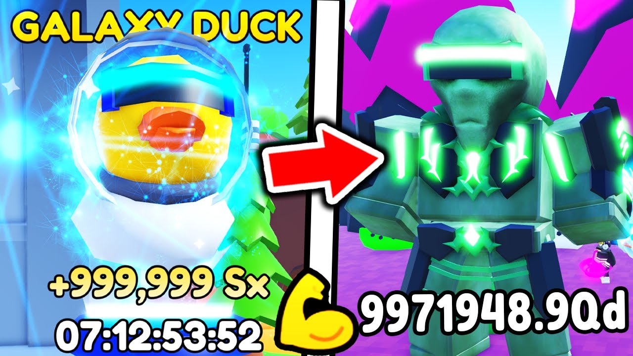 I Created the STRONGEST GALAXY DUCK ARMY in Roblox Duck Army.. - YouTube