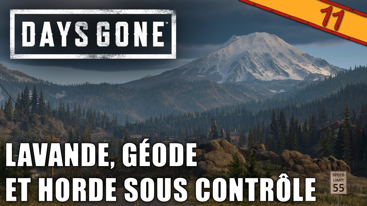 LAVANDE, GÉODE ET HORDE SOUS CONTRÔLE | DAYS GONE - épisode 11 - YouTube