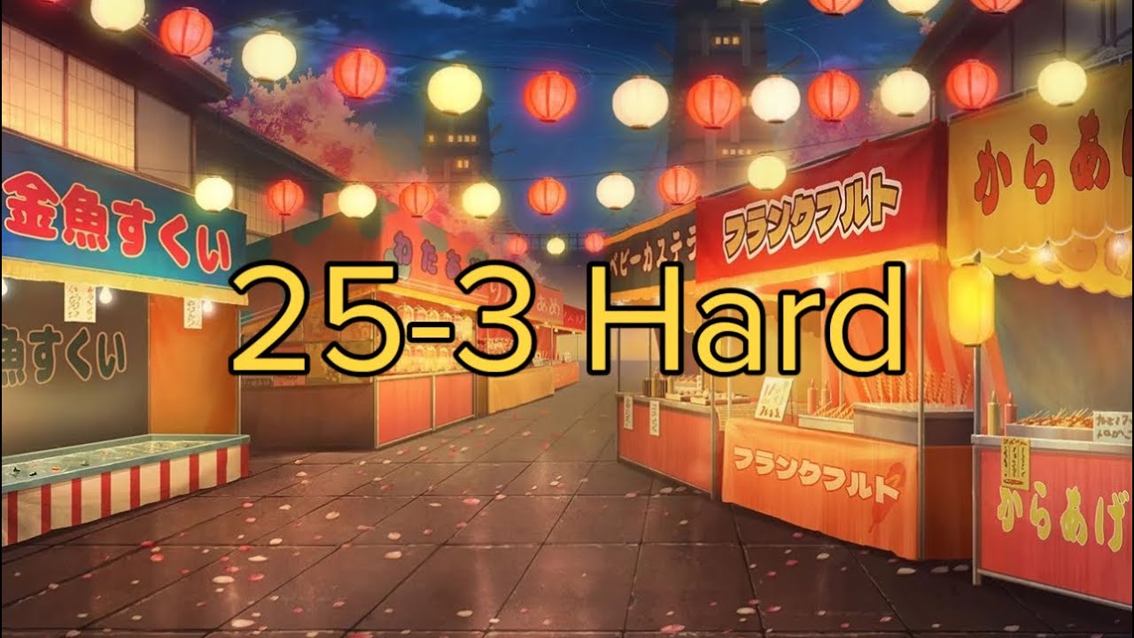 [Blue Archive Japan] - Mission Stage Hard 25-3 3 Star & 5 turn + Pyro ...