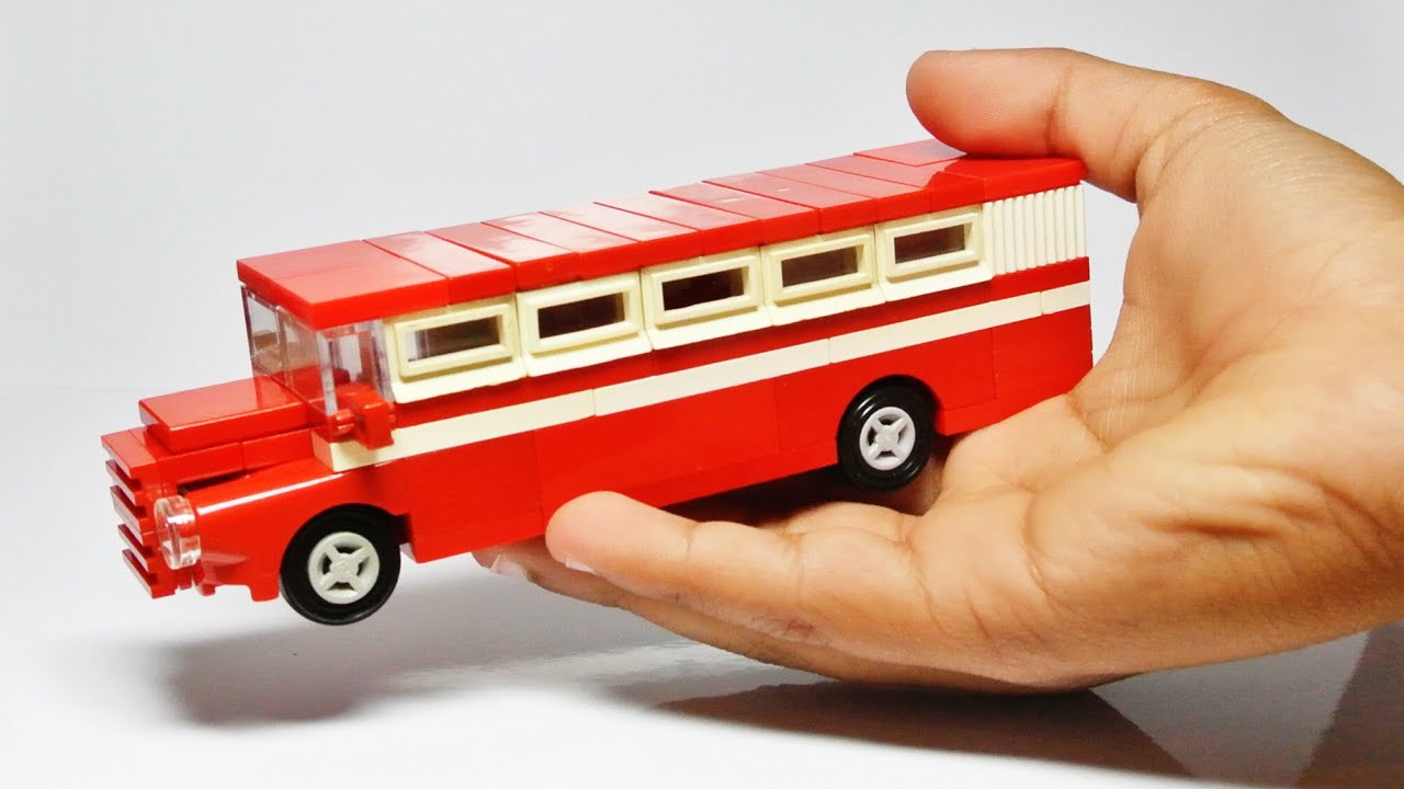 Vintage Bus (My Own Lego Creation) - YouTube