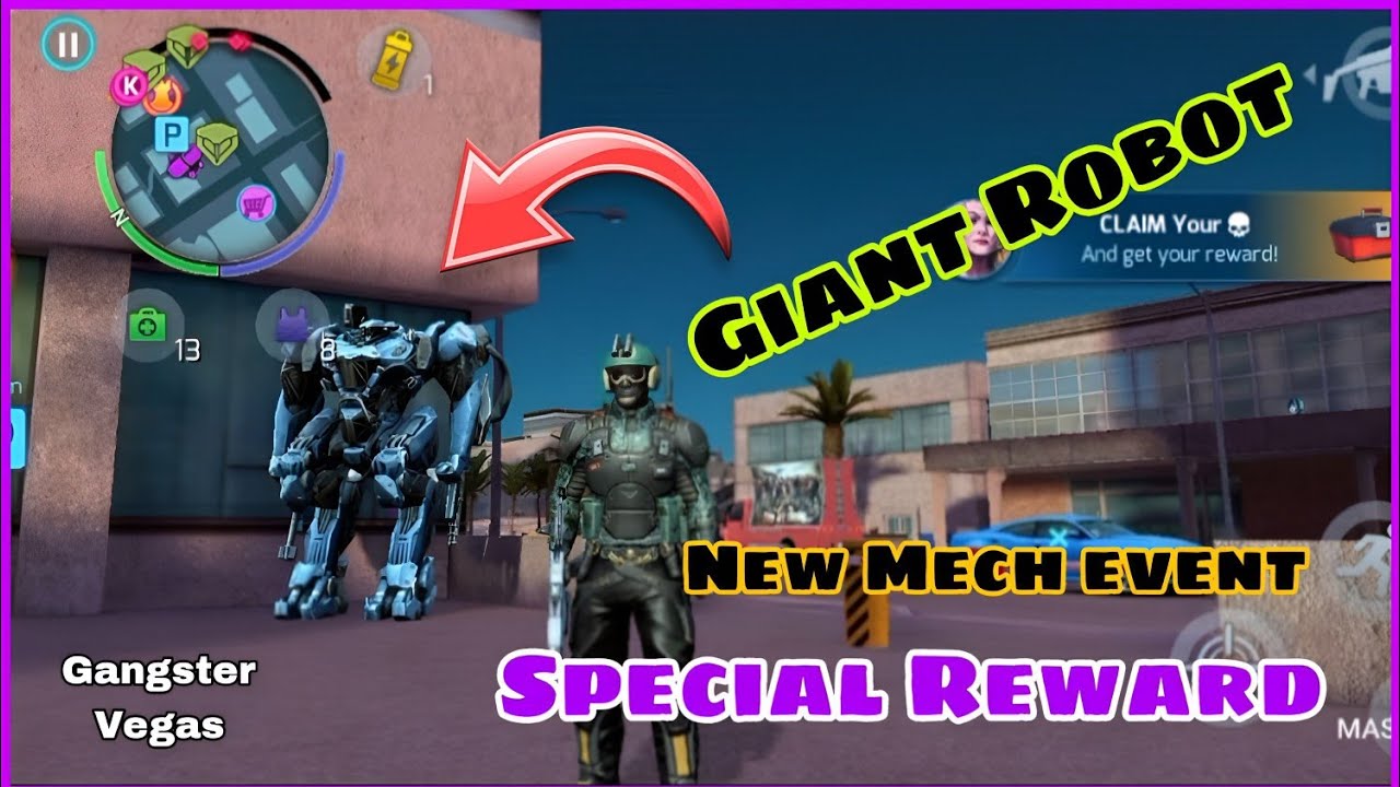 Gangster Vegas New Mecha Robot 🔥 ⚡ Full gameplay & Review 2023 - YouTube