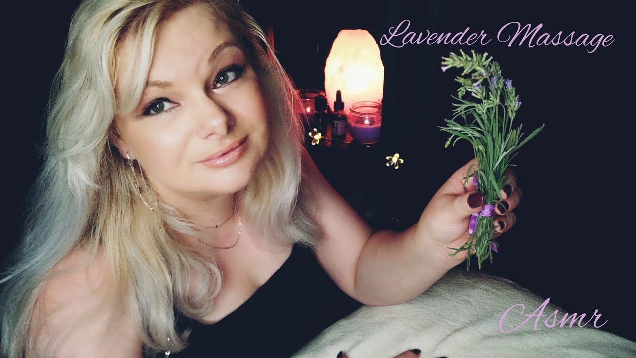 MASSAGE ASMR Roleplay (face and body) Lavender SPA🪻Gentle Whispering ...