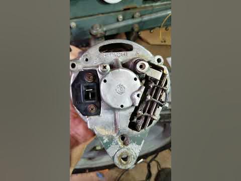 Yanmar Tractor Alternator Rebuild - YouTube