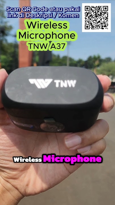 Wireless Microphone TNW A37 #shopeeindonesia #tiktokindonesia #lebaran #gajian # ...