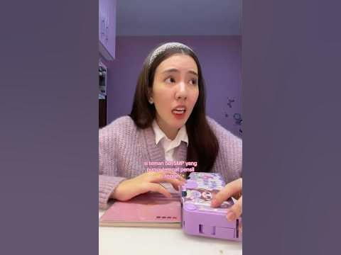 #pov si teman SD/SMP yang punya tempat pensil canggih - YouTube
