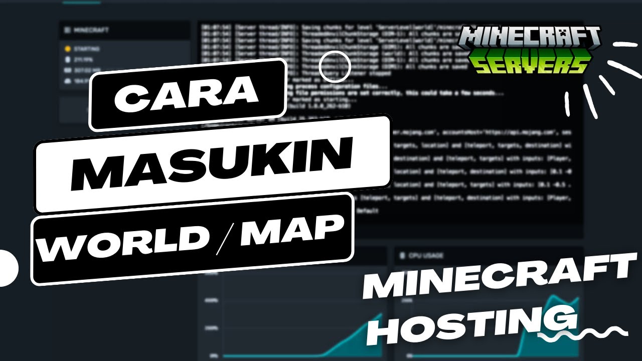 Cara Memasang Map / World Sendiri Ke Minecraft Server Hosting - Dukun ...