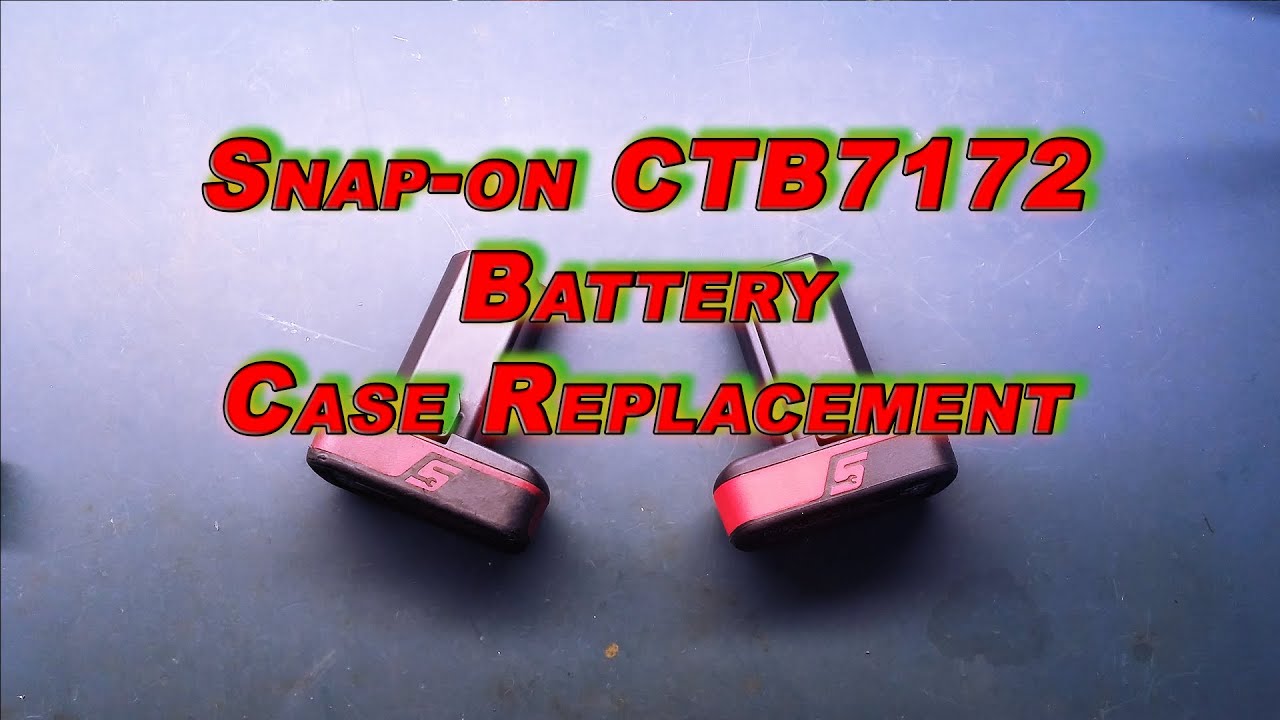 RTL#7 Snap-on CTB7172 Battery Case Replacement - YouTube