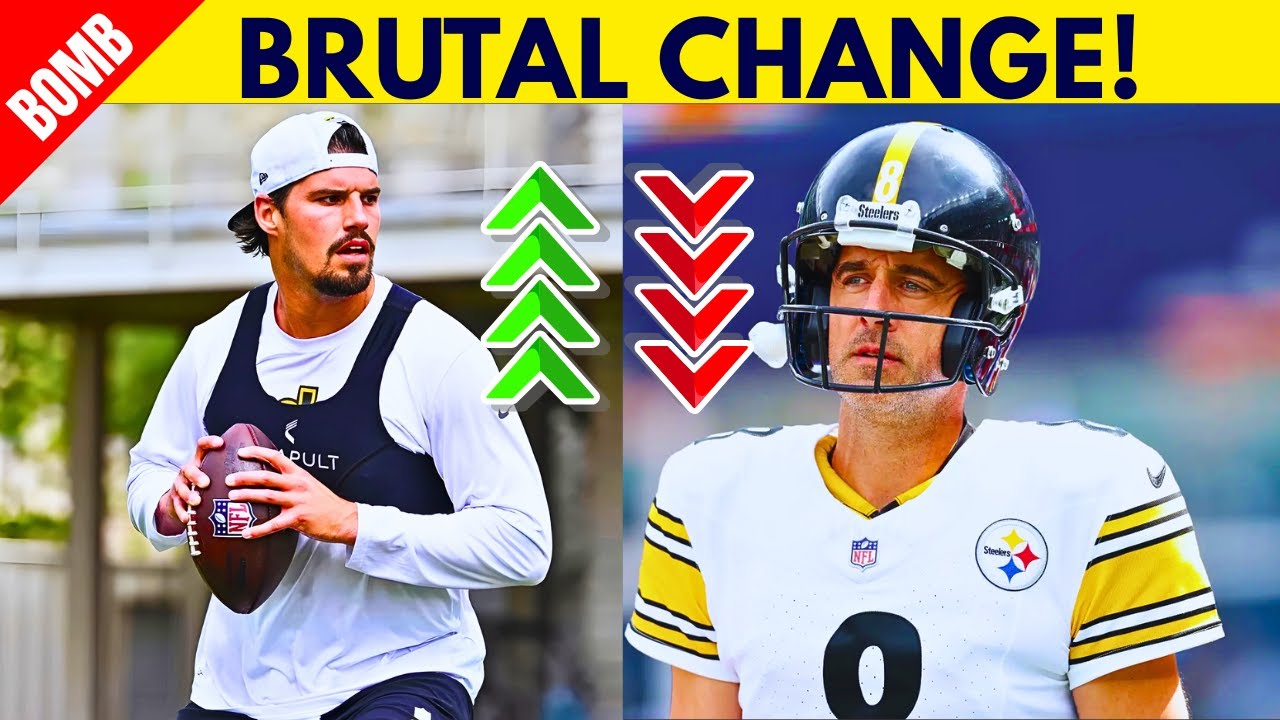 🚨URGENT: THIS IS THE END FOR AARON RODGERS — IS RUDOLPH ABOUT TO TAKE ...