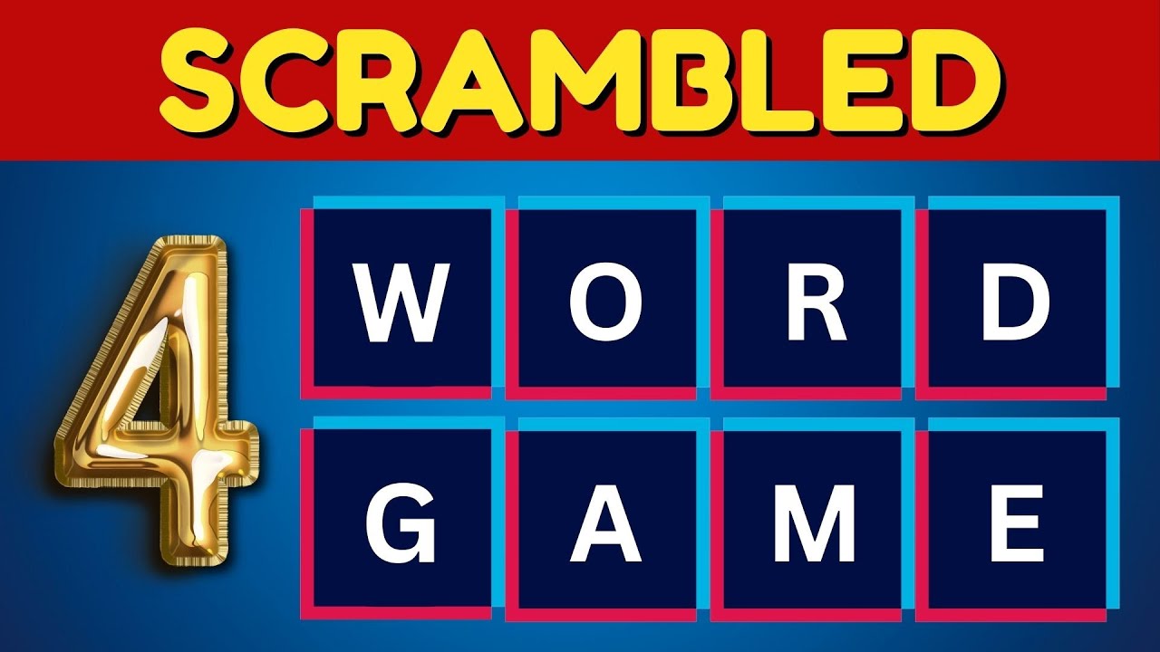 Scrambled Word Game | Guess the Word Game #words #vocabulary #english # ...