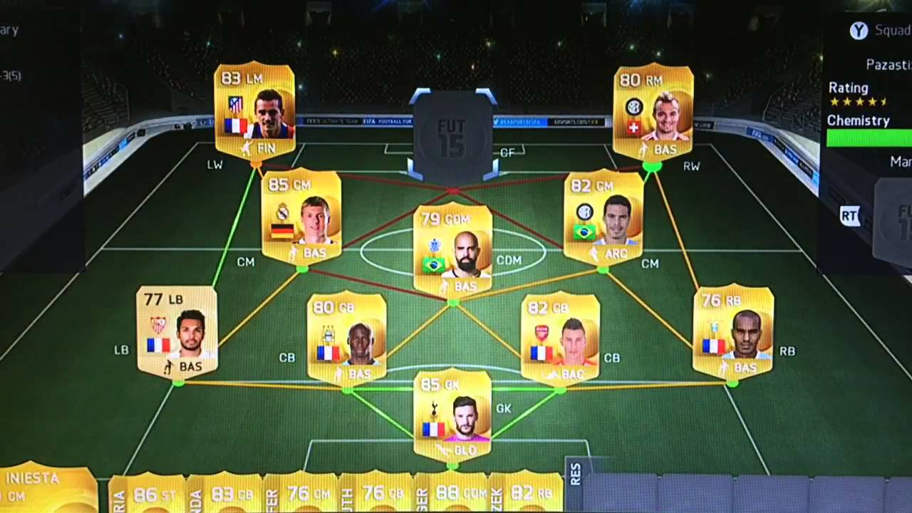 Fifa 15 20k Squad Builder Youtube