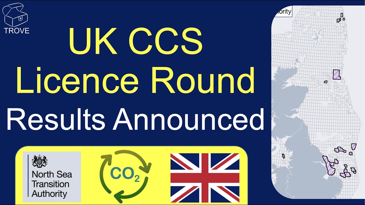 Carbon Storage Licences Announced - The UK's First CCS Round - YouTube