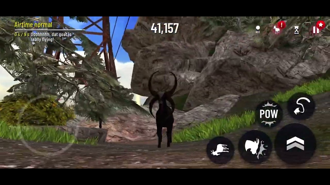 Unlocking the evil goat (goat simulator) - YouTube