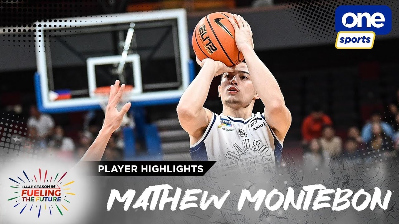 Montebon rescues Adamson in clutch win | UAAP Season 86 Men's ...