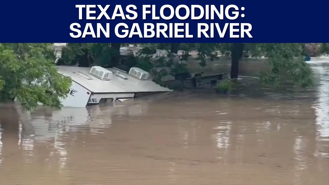 Texas flooding: Georgetown near San Gabriel River | FOX 7 Austin - YouTube