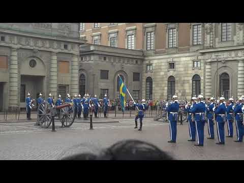 Swedish Military Ceremony - Swedes marching in the Prussian ...