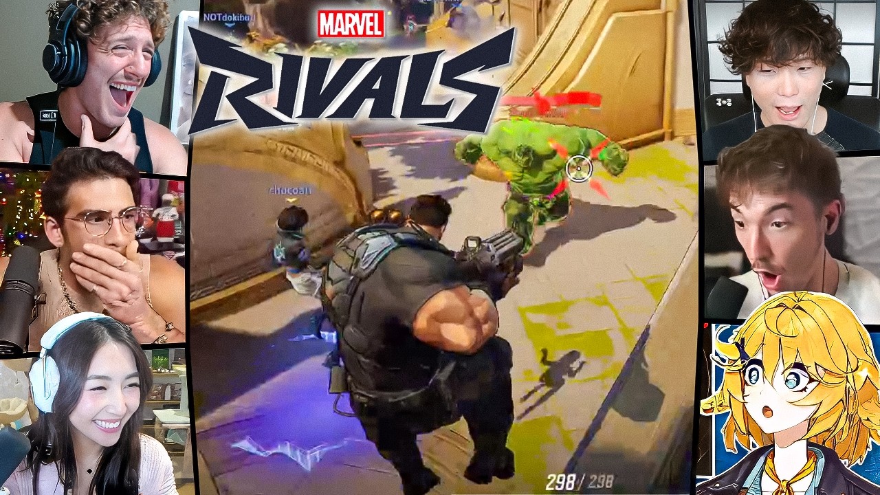 I FINALLY Carried Sykkuno in Marvel Rivals (Multi POV ft. xChocobars ...