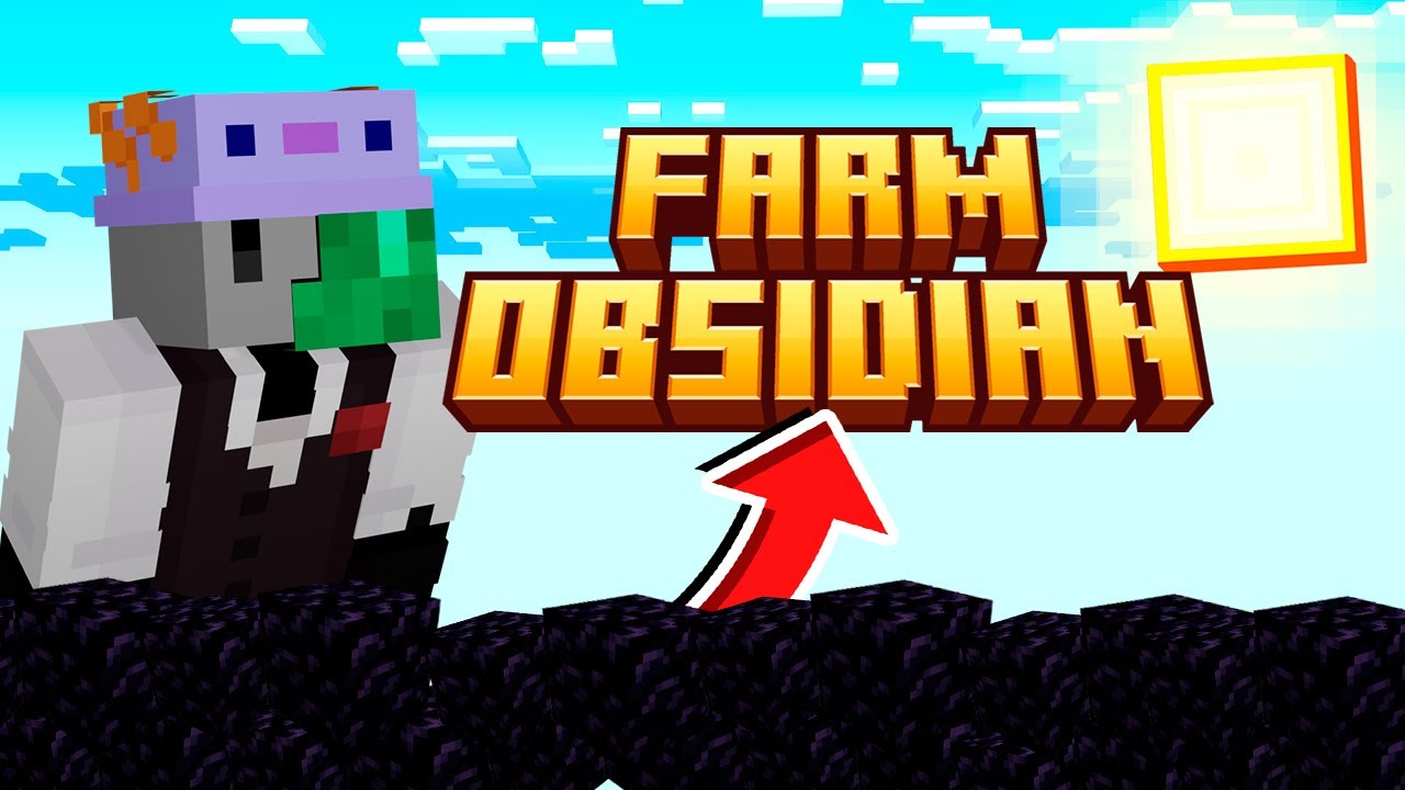 MELHOR FARM DE OBSIDIAN DO MINECRAFT 1.21 !! - YouTube