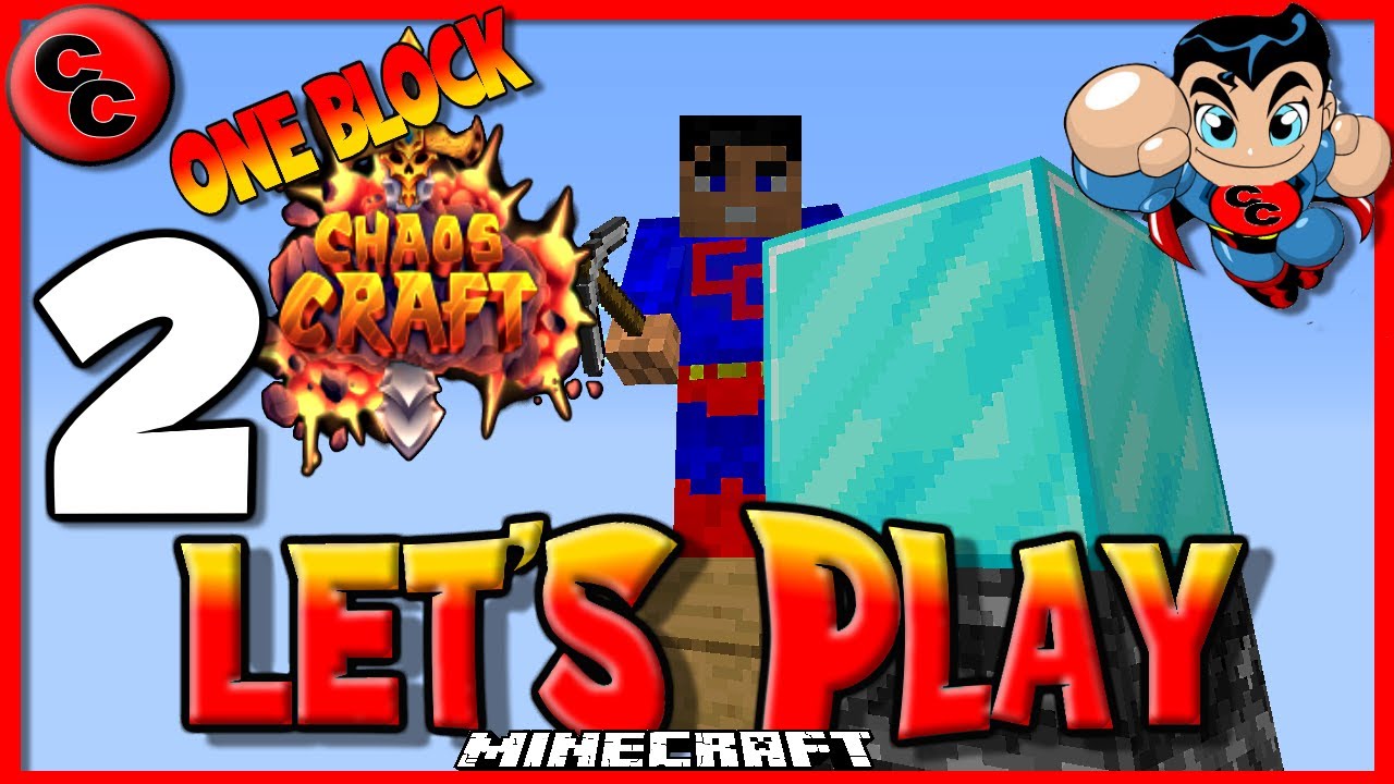 Minecraft: " CHAOSCRAFT Server Lets play Ep2 ONEBLOCK IS THE WAY ...