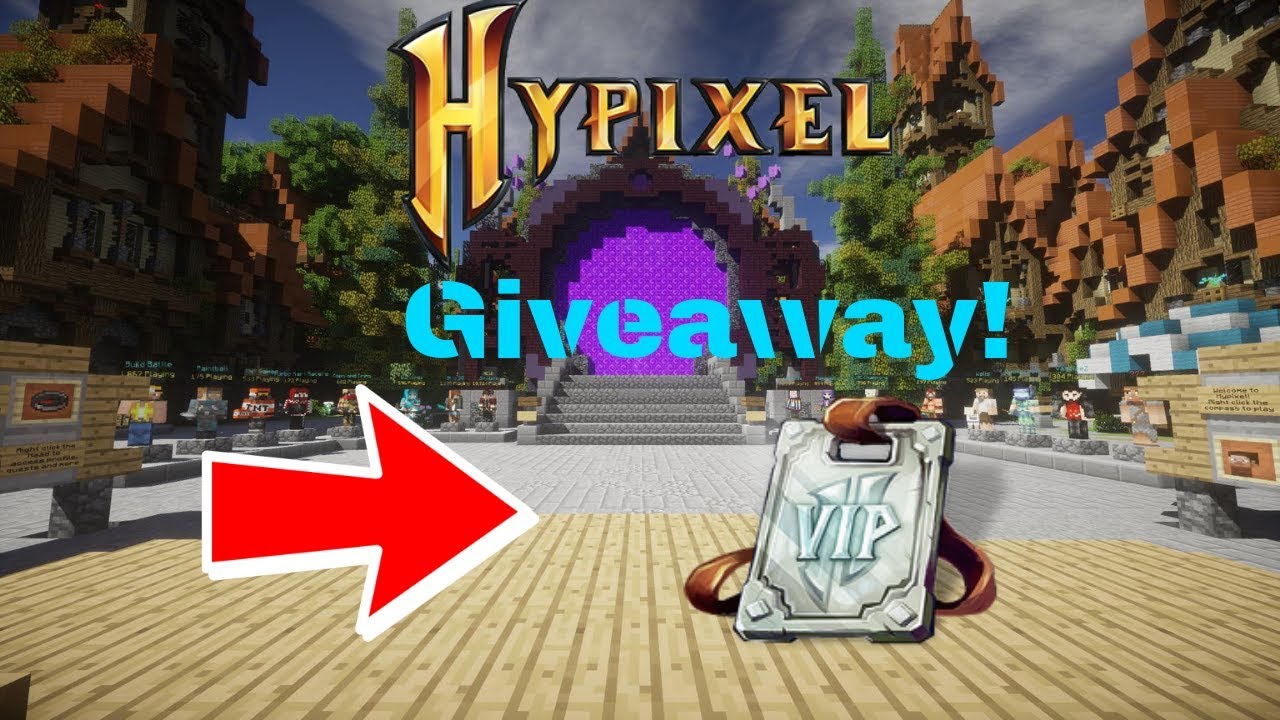 Hypixel Skyblock: VIP or MVP ++ GIVEAWAY! Subscribe to enter - Party ...