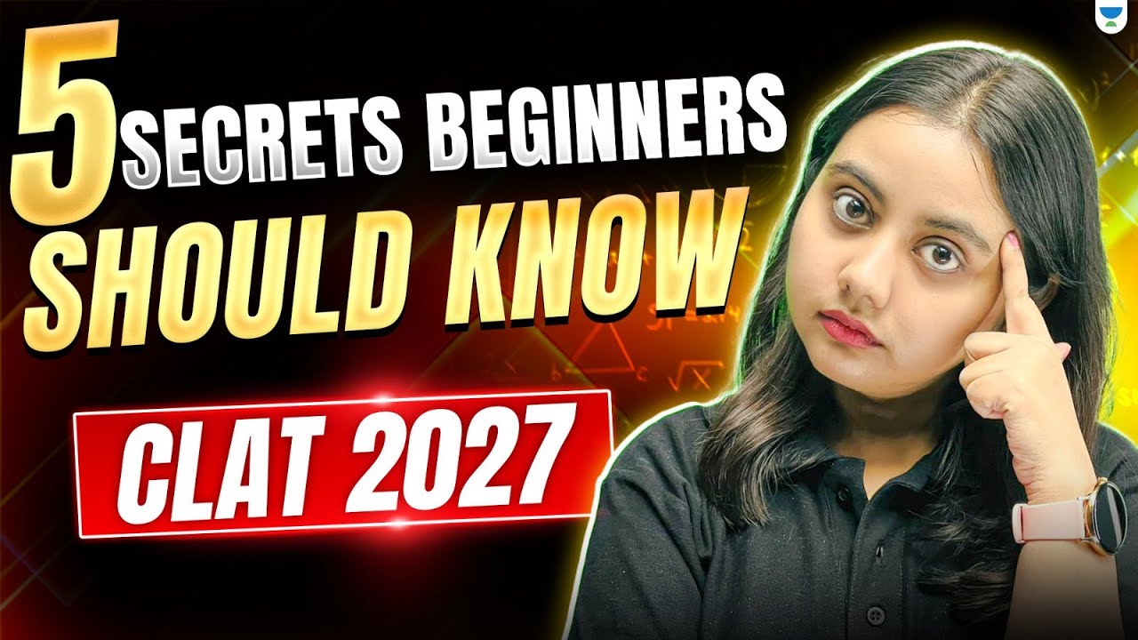 5 BIG Mistakes CLAT Beginners Make That You Should Avoid #clat - YouTube