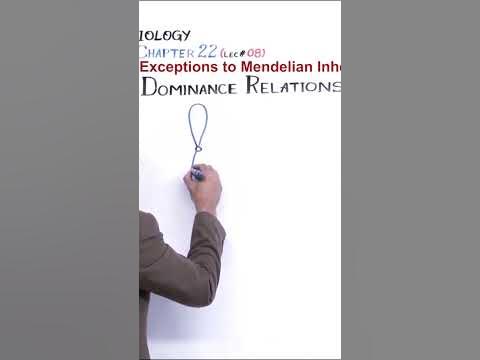 PGC Lectures-KPK Board-Biology Part 2-Chapter 22 - Exceptions to Mendelian Inheritance - YouTube