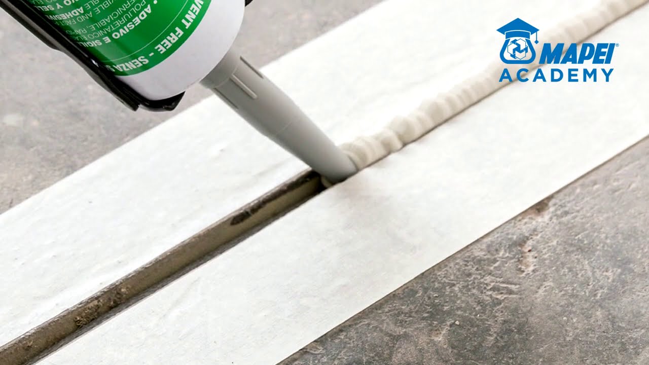 Mapeflex PU 45 - YouTube