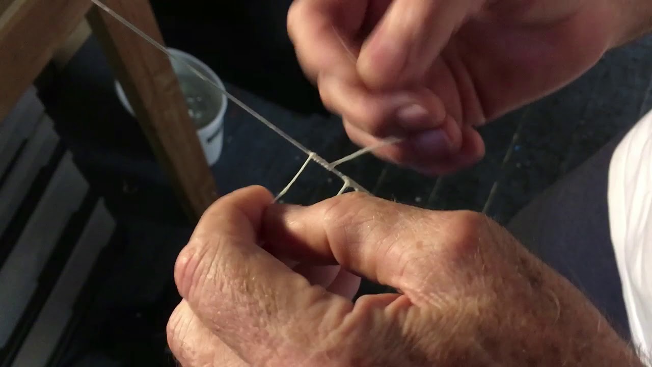 Pacific Rim Fishing- Dacron Splice - YouTube
