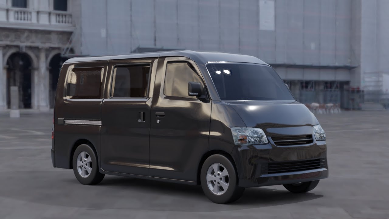 Daihatsu Granmax 3D modelling in Blender3D - YouTube