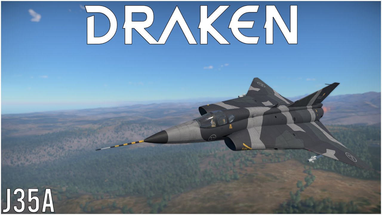 J35A DRAKEN ACE - 5KILLS | War Thunder Gameplay - YouTube