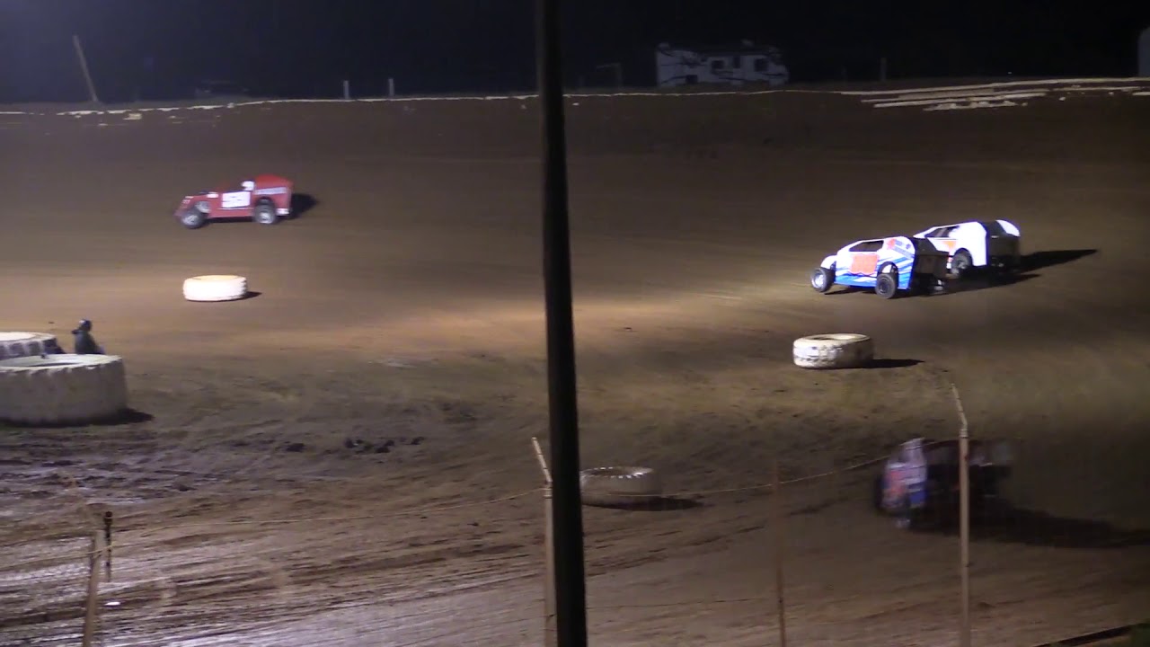 Midway Speedway Mod Lite Feature 10-14-17 - YouTube