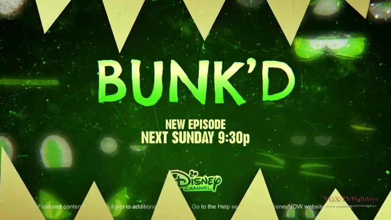 Disney Channel HD US Bunk'd Halloween Advert 2022 🎃 Calling All The ...