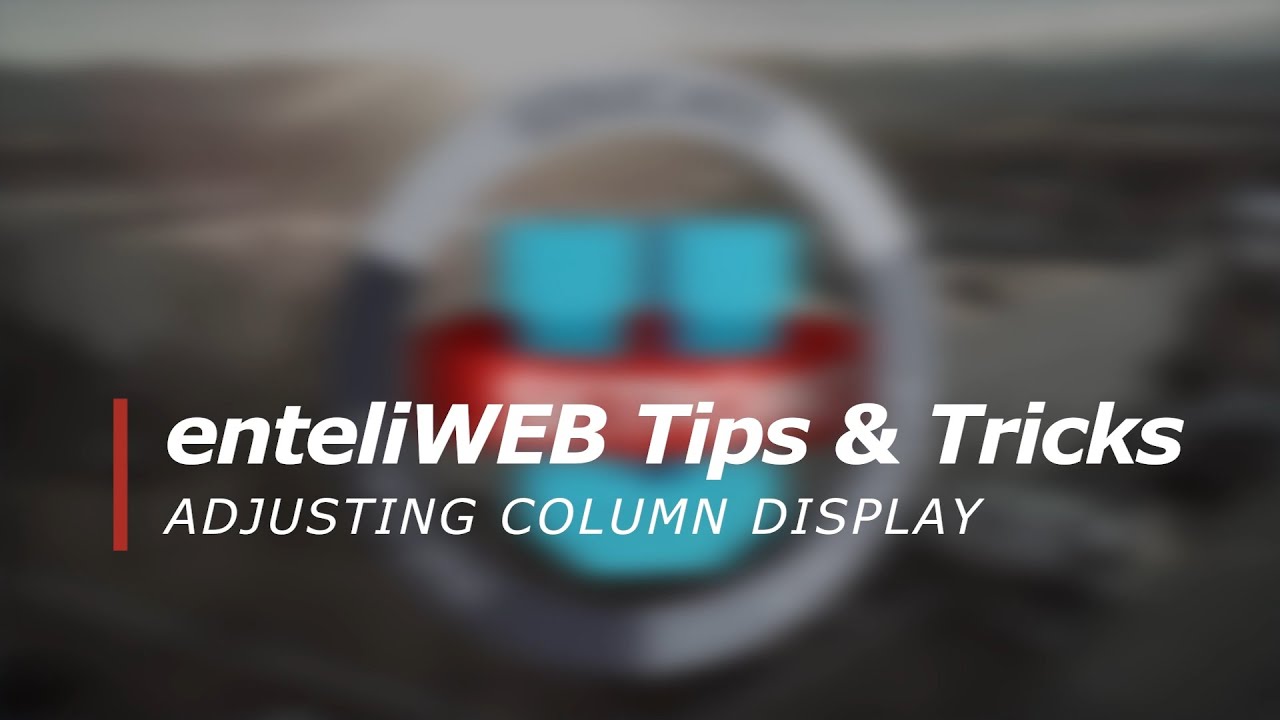 Tips & Tricks Adjusting Column Display - YouTube