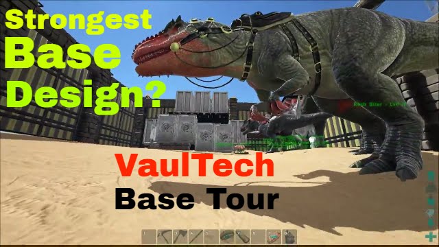 Ark: Survival Evolved- VaulTech Base- Strongest Base Design? - BOSS ...